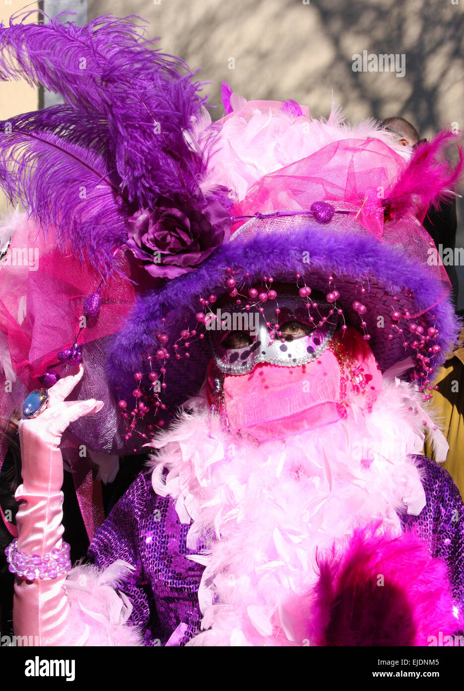 Masquerade at Venetian Carnival Annecy France Stock Photo - Alamy
