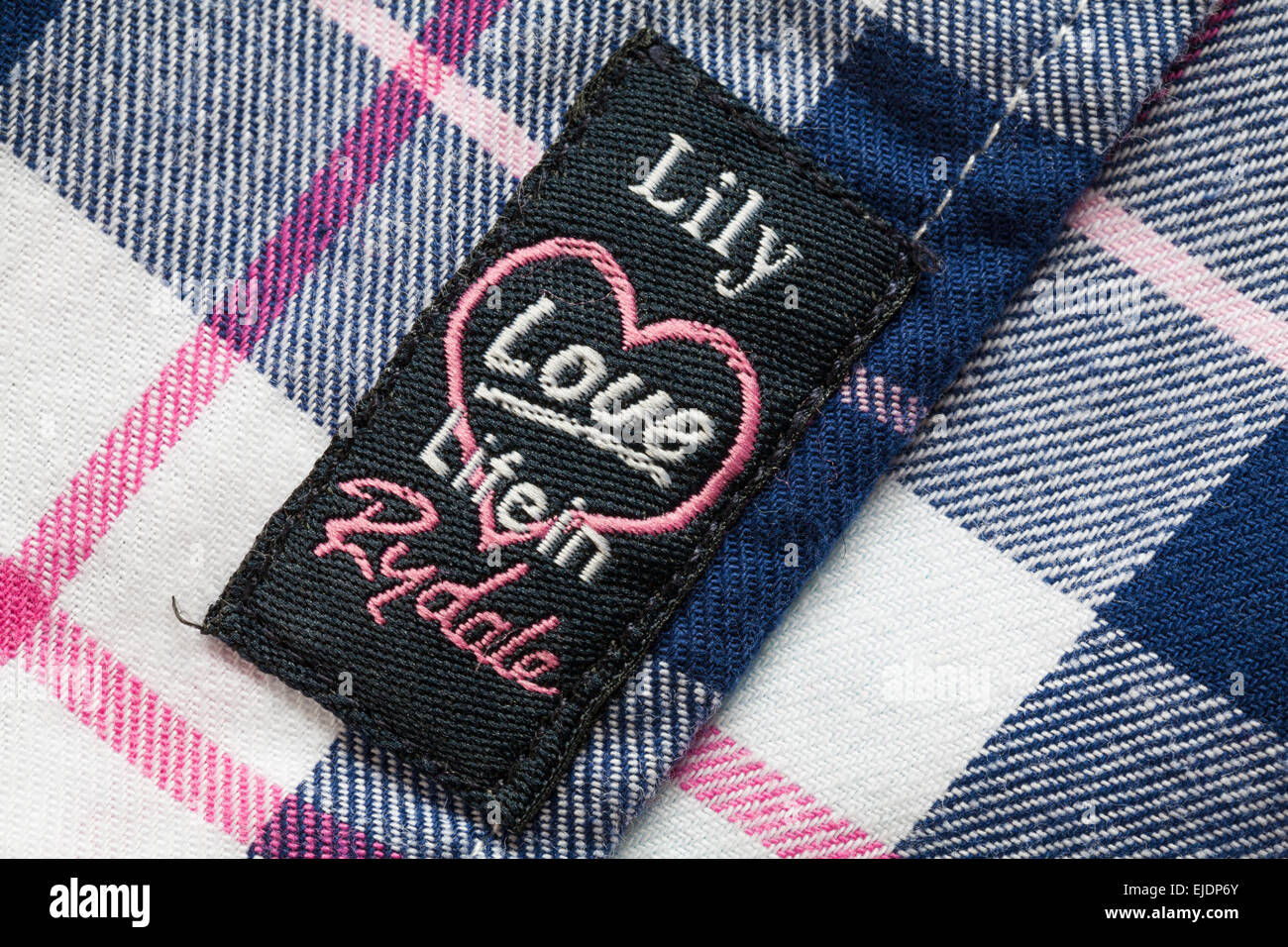 Lily check shirt hi-res stock photography and images - Alamy