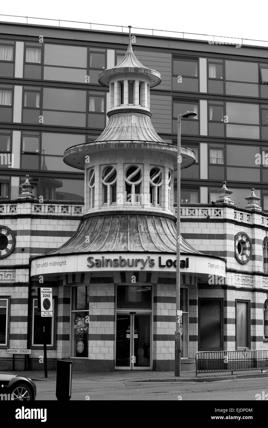 Documentary image from around Sheffield showing the former Lansdowne ...