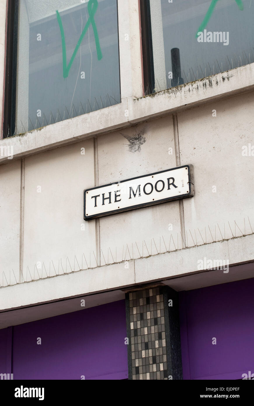 The Moor - Documentary image from Sheffield City Centre showing the ...