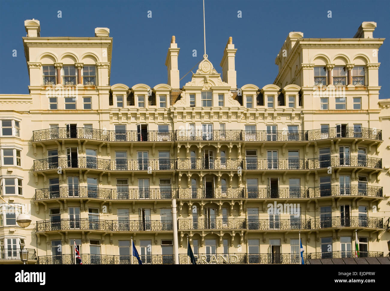 Grand Hotel Kings Road Brighton East Sussex England as Seen From The ...