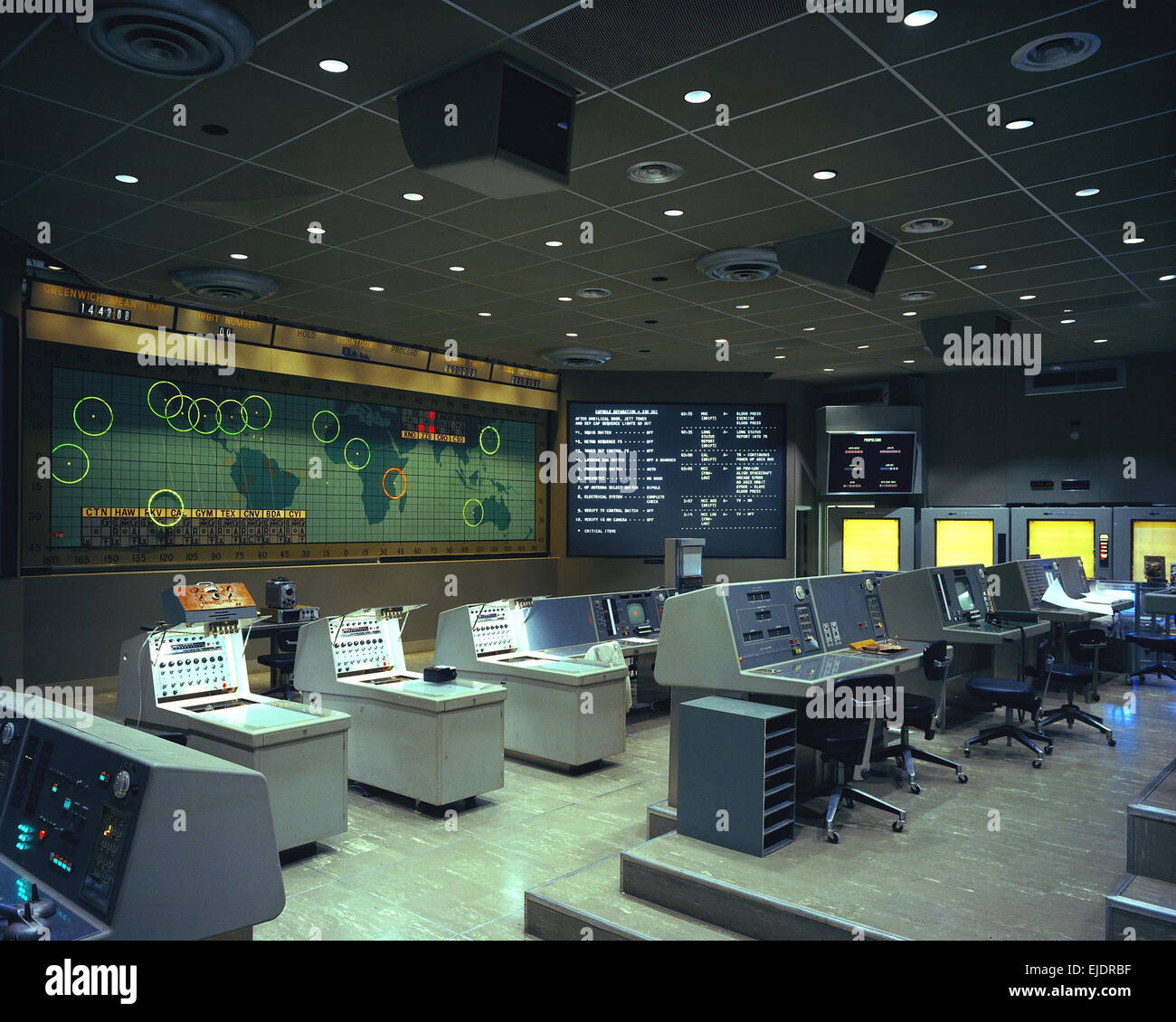 Nasa Mission Control Layout