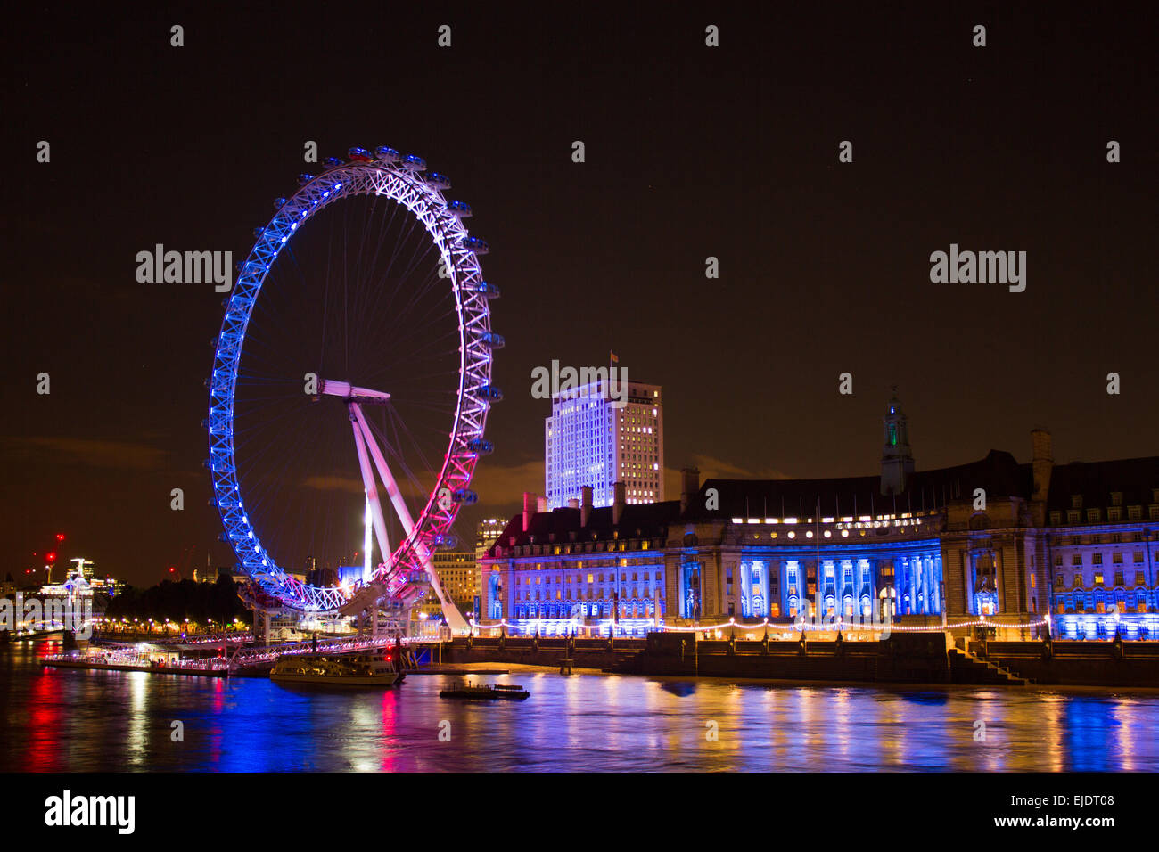 The London Lights Stock Photo - Alamy