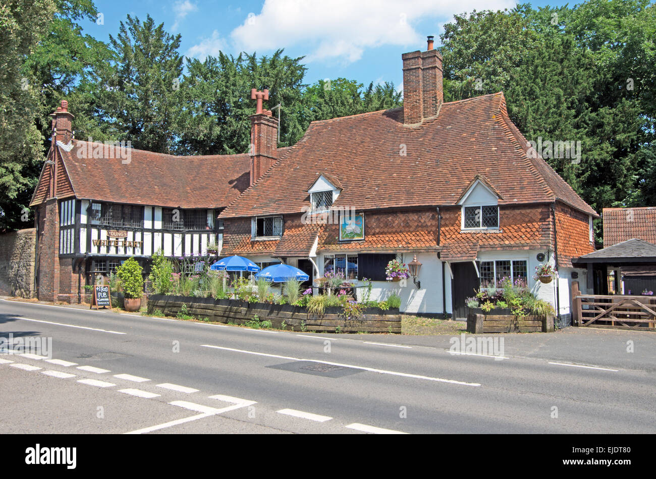 The White Hart Pub Stock Photos & The White Hart Pub Stock Images - Alamy