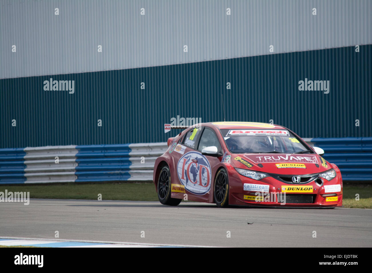 Castle Donnington, UK. 24th March, 2015. Martin Depper in the Eurotech ...