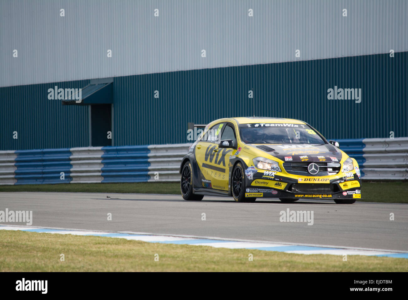 Castle Donnington, UK. 24th March, 2015. Adam Morgan in the WIX Racing ...