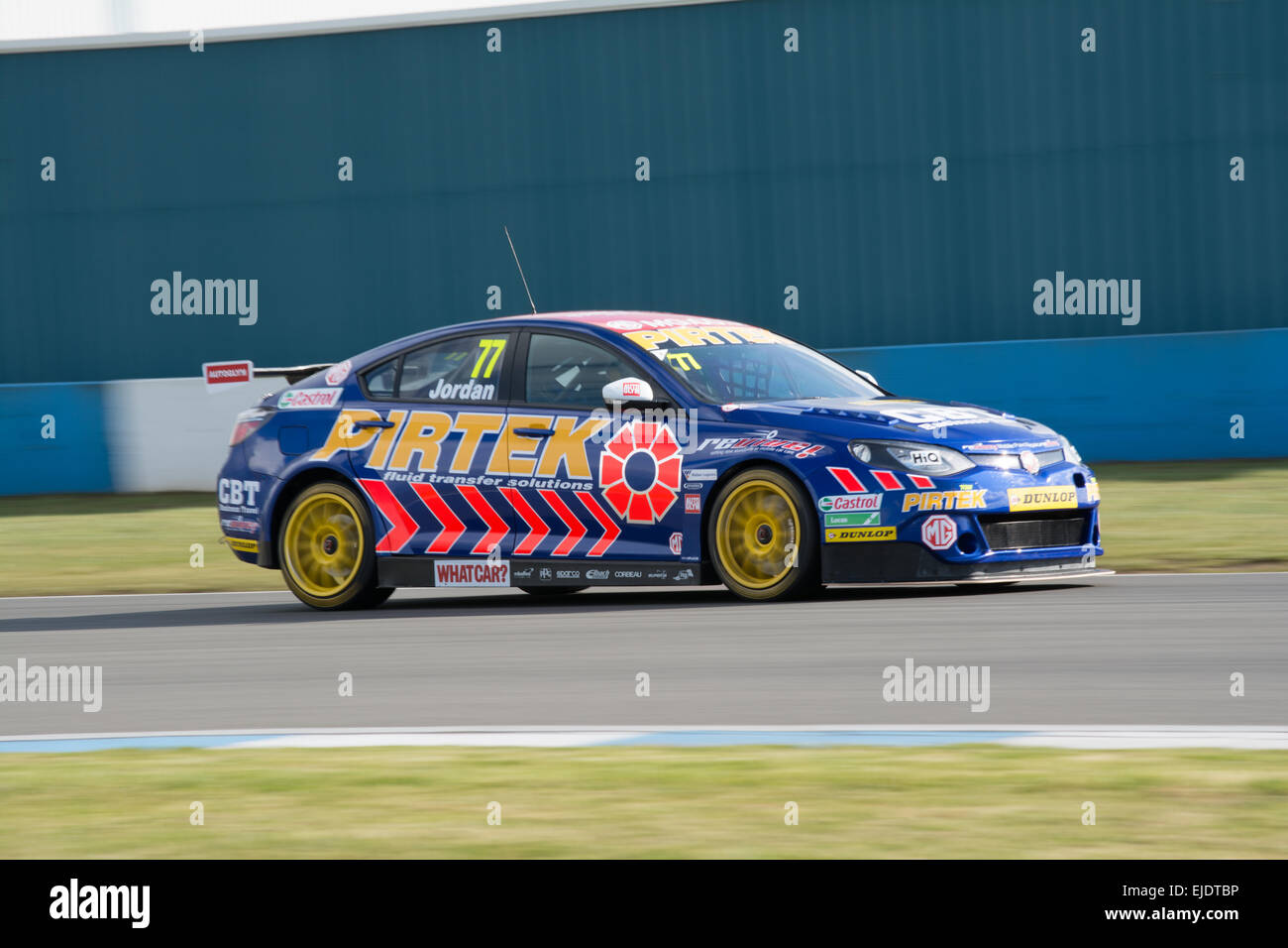 Castle Donnington, UK. 24th March, 2015. Andrew Jordan in the Triple ...