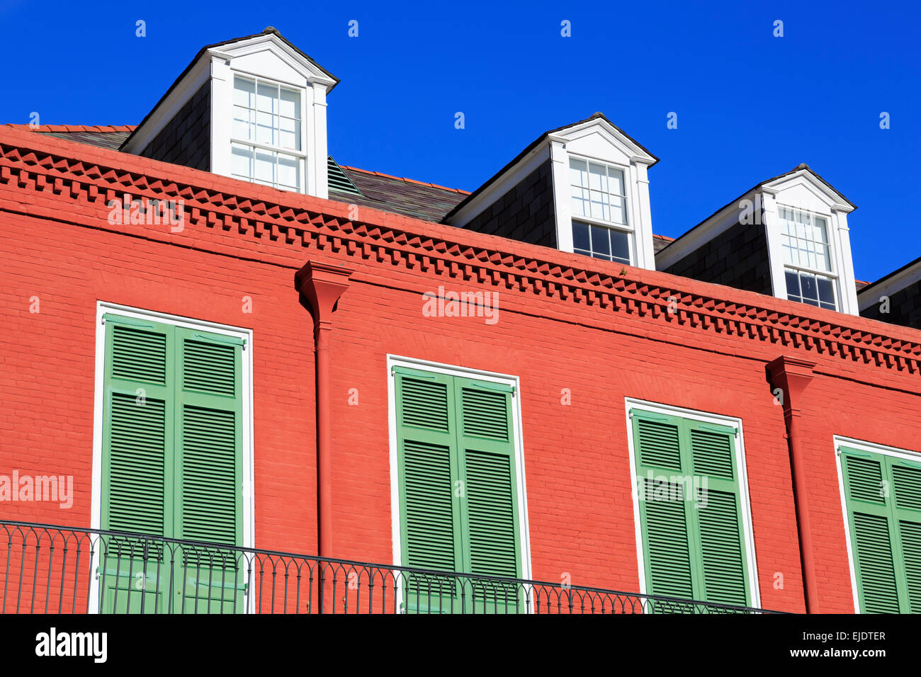Conti Street, French Quarter, New Orleans, Louisiana, USA Stock Photo ...