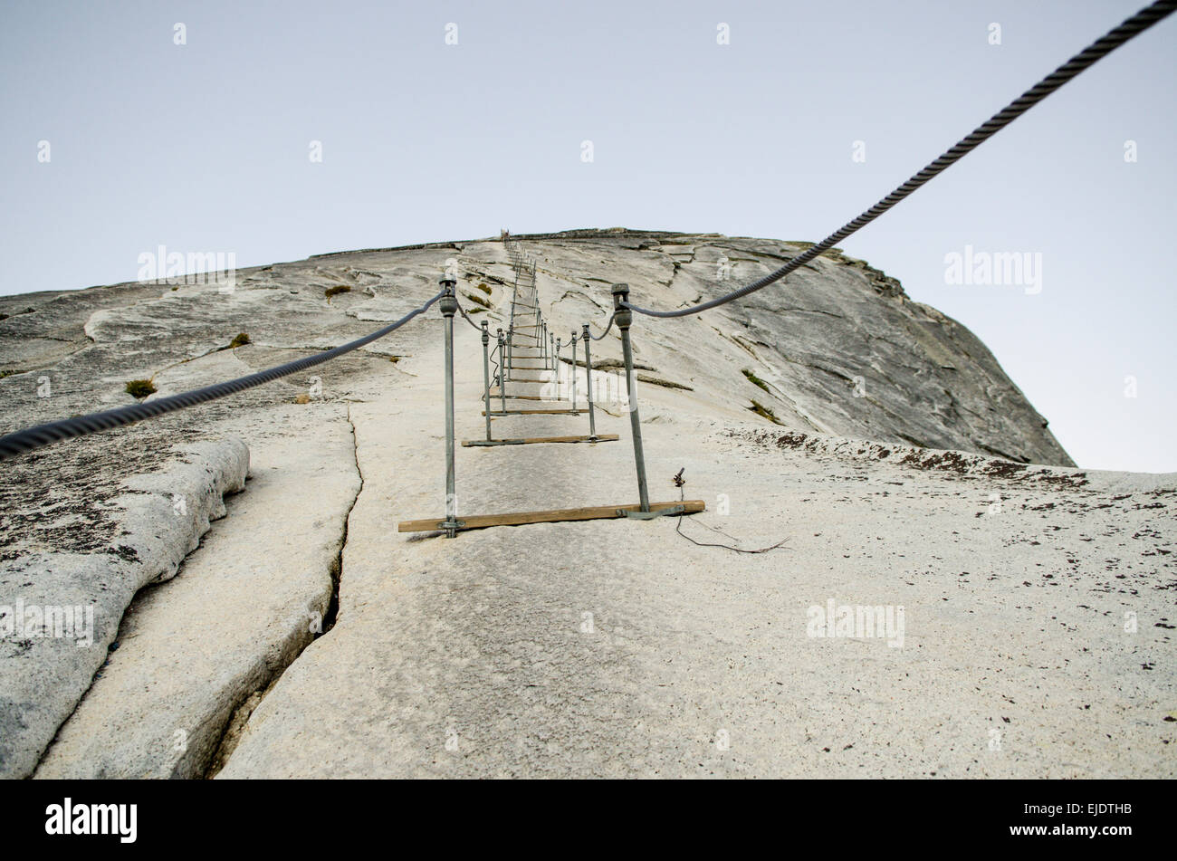 Half dome mountain steps hi-res stock photography and images - Alamy