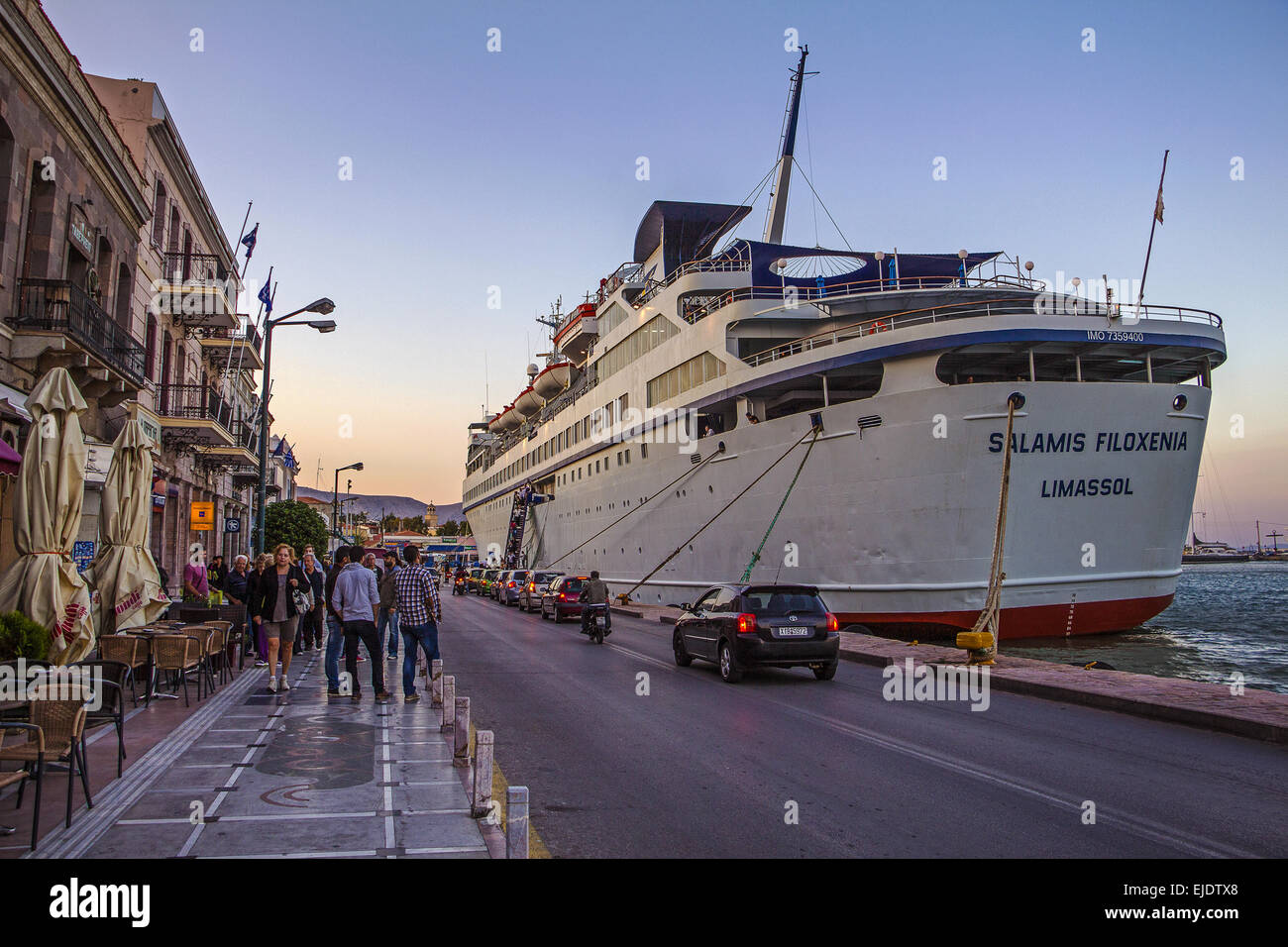Chios harbour hi-res stock photography and images - Alamy