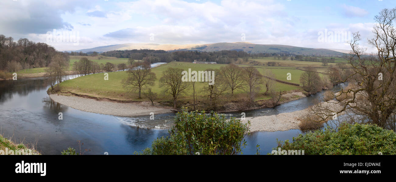 Ruskin's view kirkby lonsdale hi-res stock photography and images - Alamy