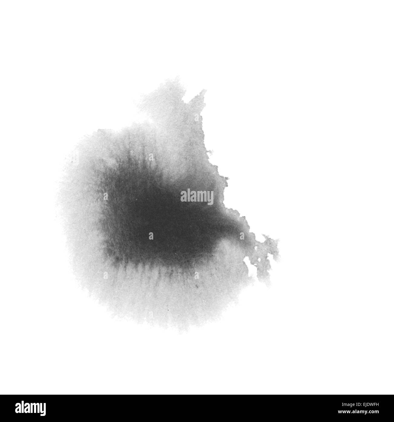 Abstract ink blot on Stock Vector Images - Alamy