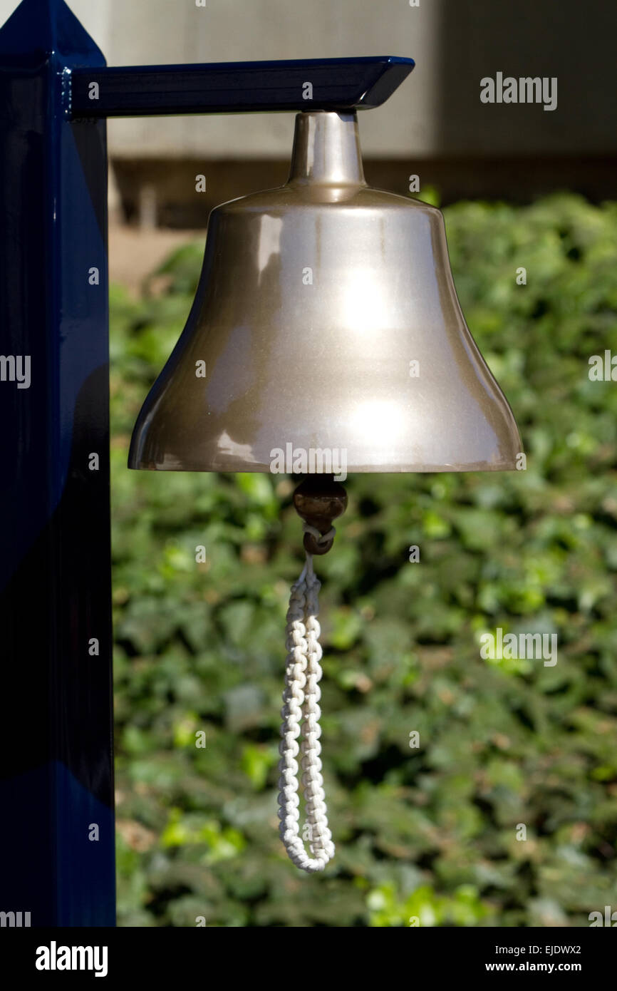 Police Officer Memorial Bell Stock Photo - Alamy