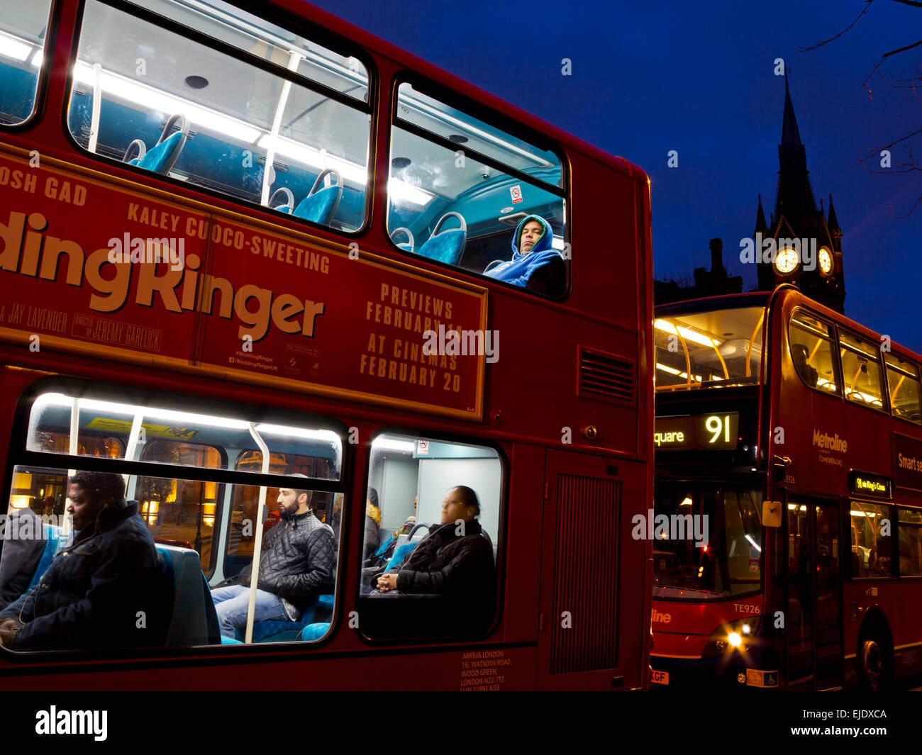Bus euston road london england hi-res stock photography and images - Alamy