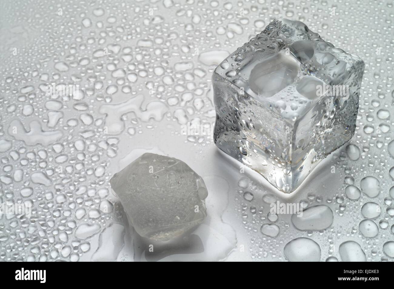 Melting ice closeup Stock Photo - Alamy