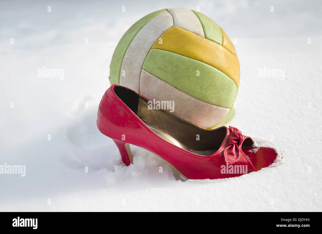 High heel football hi-res stock photography and images - Alamy