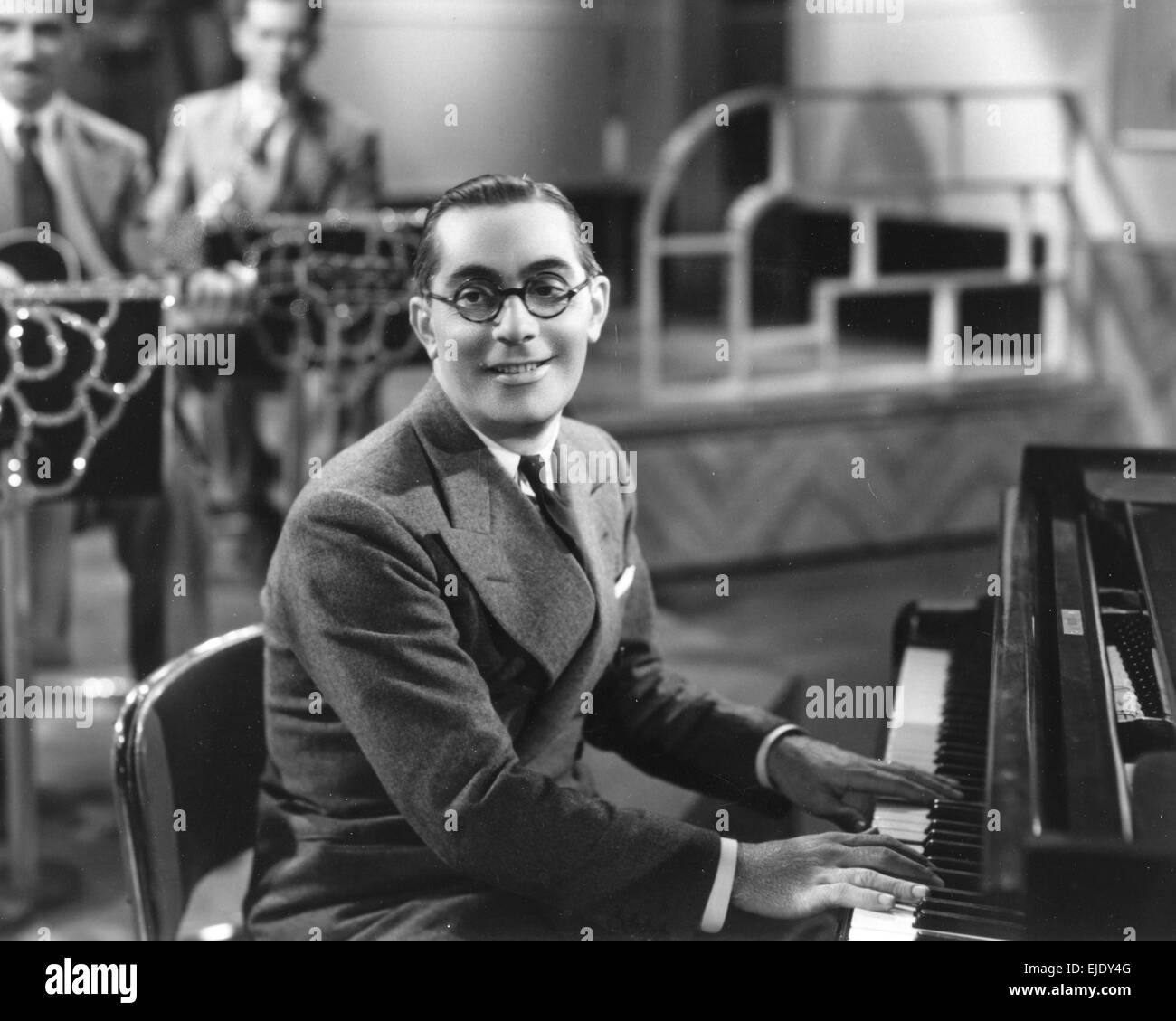 CARROLL GIBBONS (1903-1954) Anglo-American bandleader about 1935 Stock ...