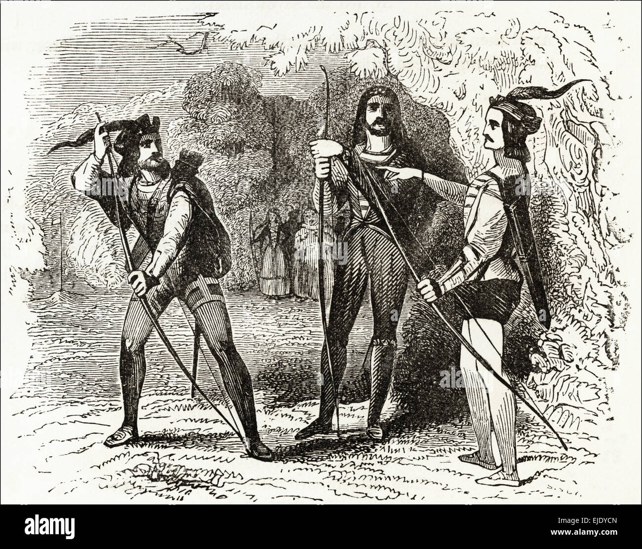 Little john robin hood hi-res stock photography and images - Alamy