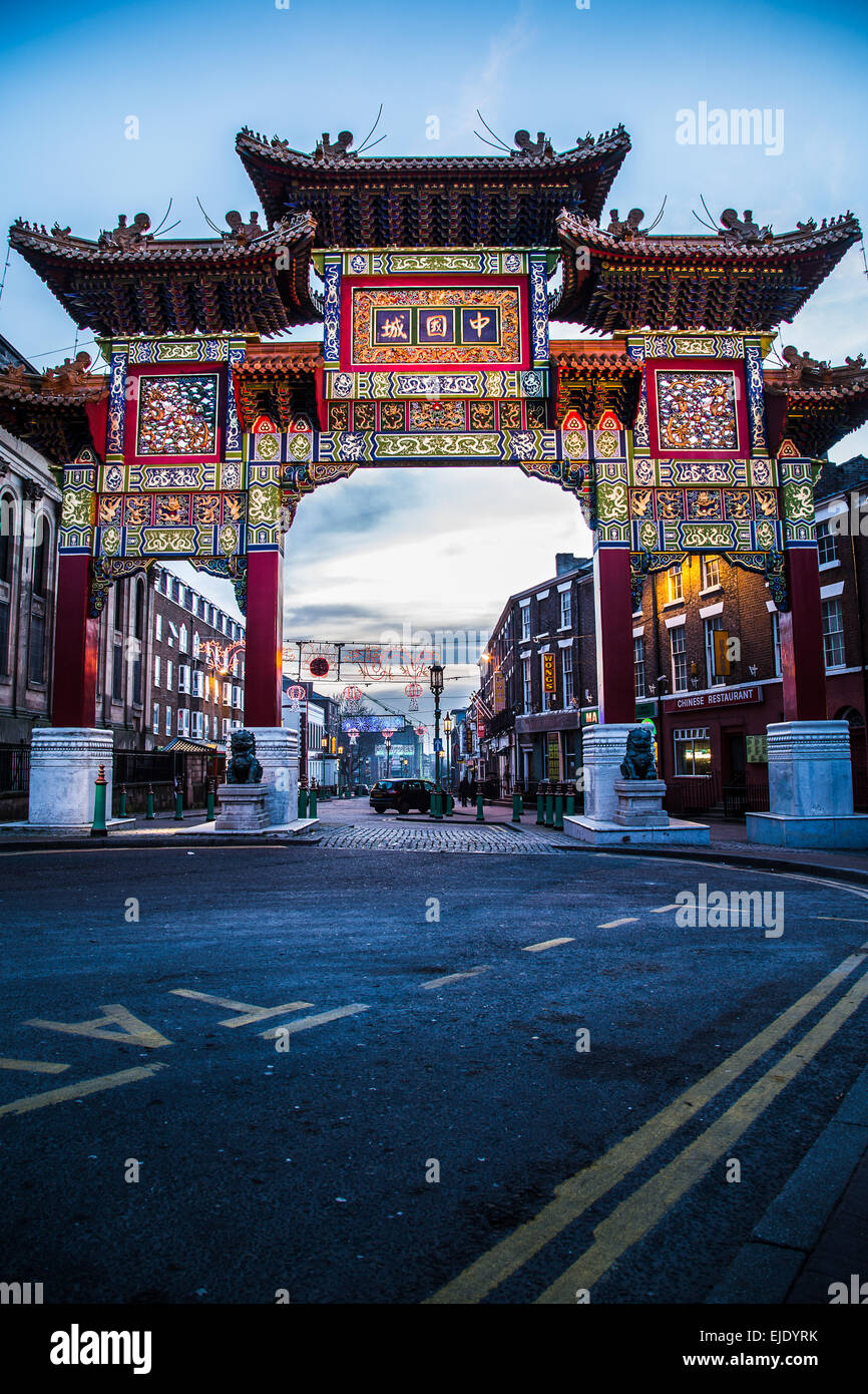 Chinatown liverpool city hi-res stock photography and images - Alamy