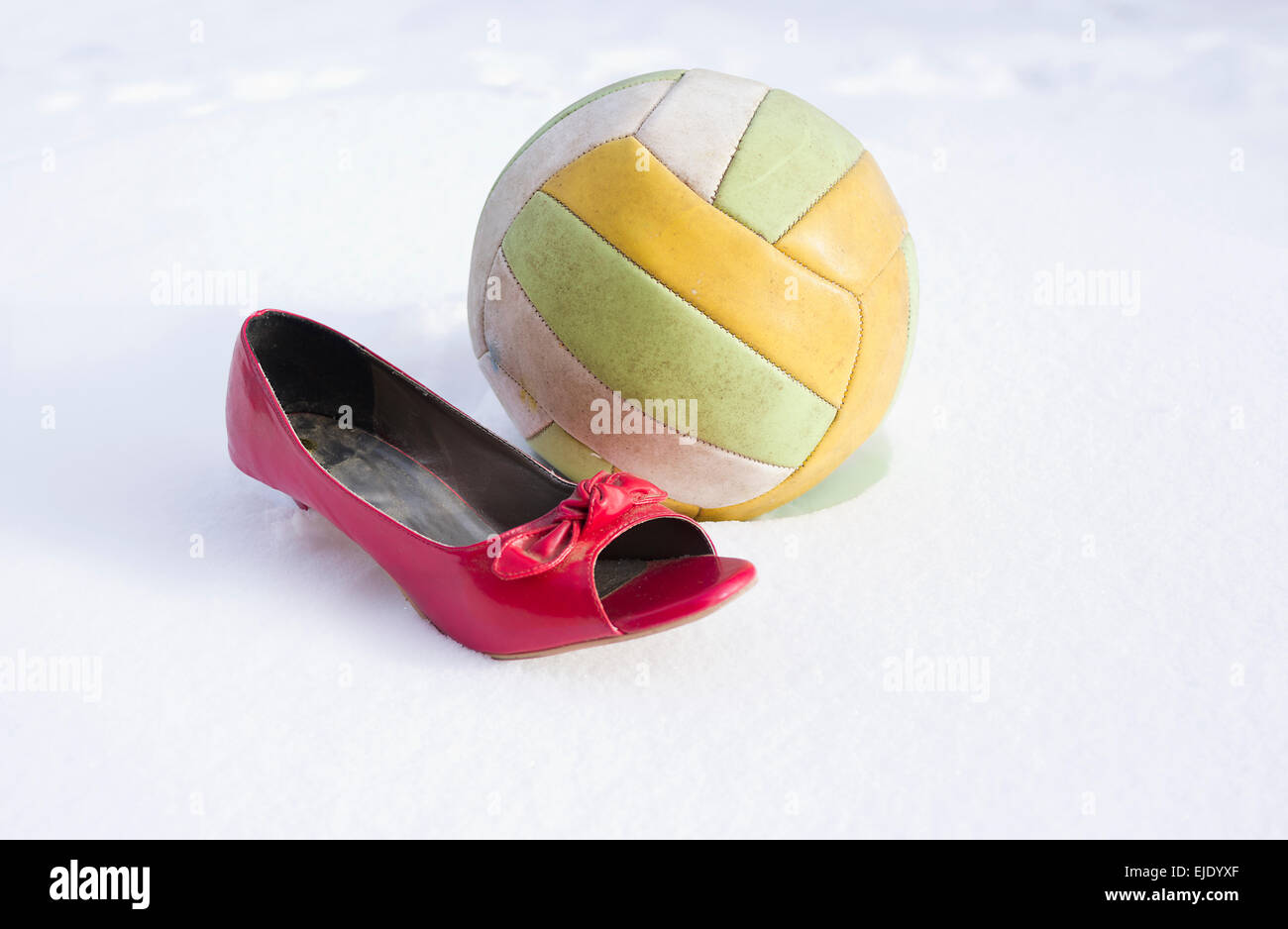 High heel football hi-res stock photography and images - Alamy