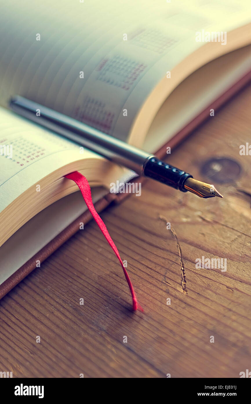Vintage journal hi-res stock photography and images - Alamy