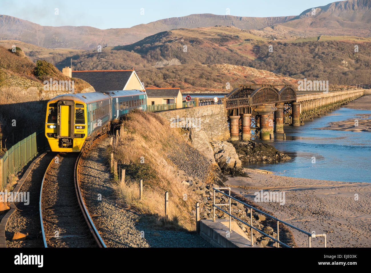 Voted one of the most scenic rail journeys in U.K.This coastal train ...