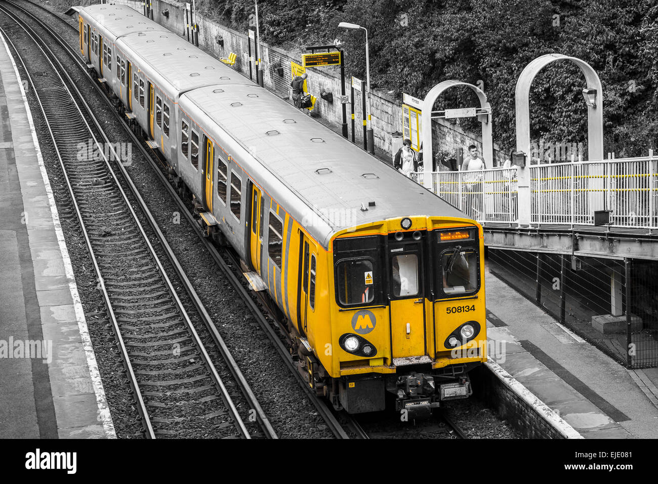 Merseyrail train hi-res stock photography and images - Alamy