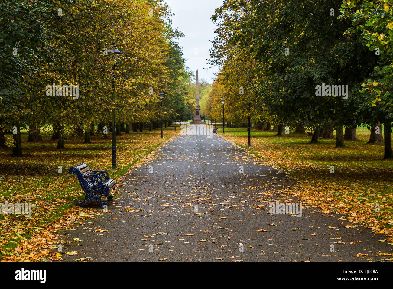 Autumn at Sefton Park Stock Photo - Alamy