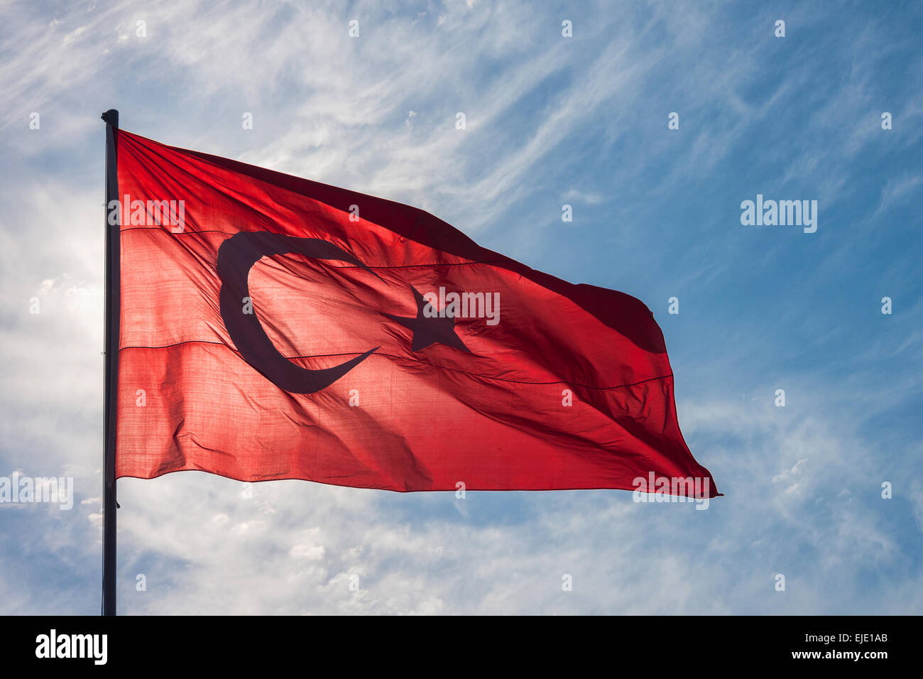 Turkish flag backdrop hi-res stock photography and images - Alamy