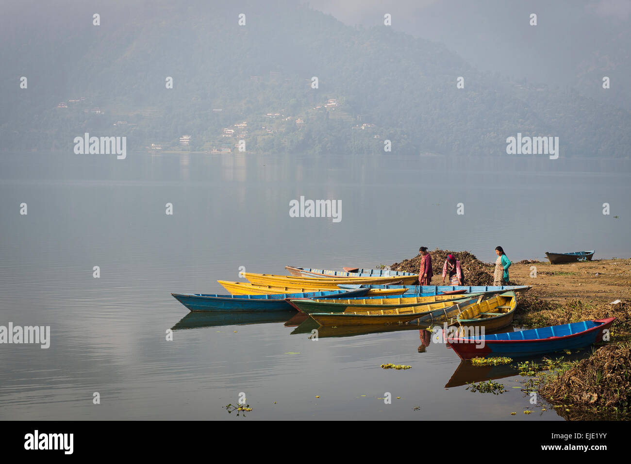 Phewa lake hi-res stock photography and images - Alamy