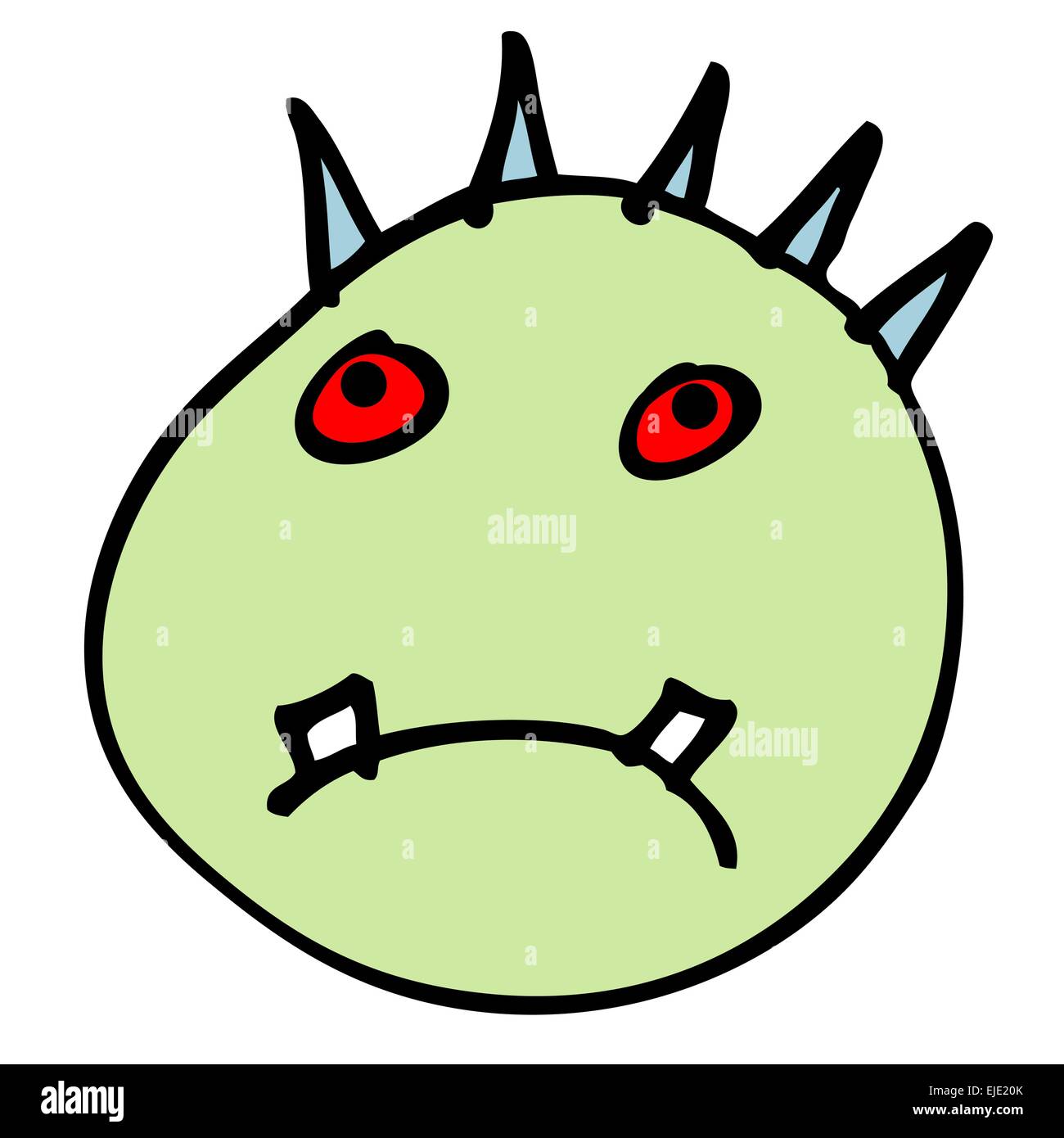 Cartoon illustration of the boogeyman head Stock Vector Image & Art - Alamy