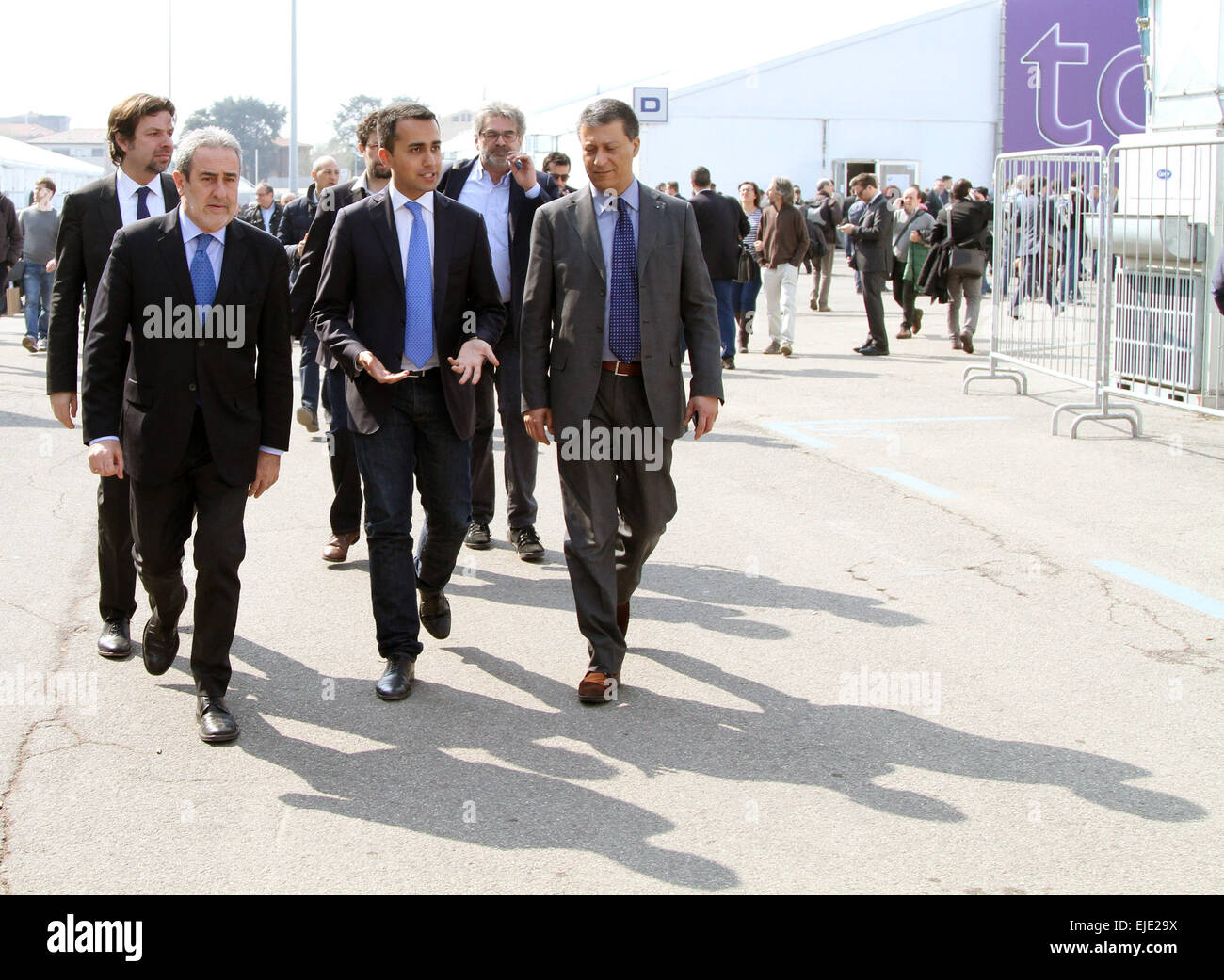 Verona, Italy. 23rd March, 2015. The italian Vice-president of the ...