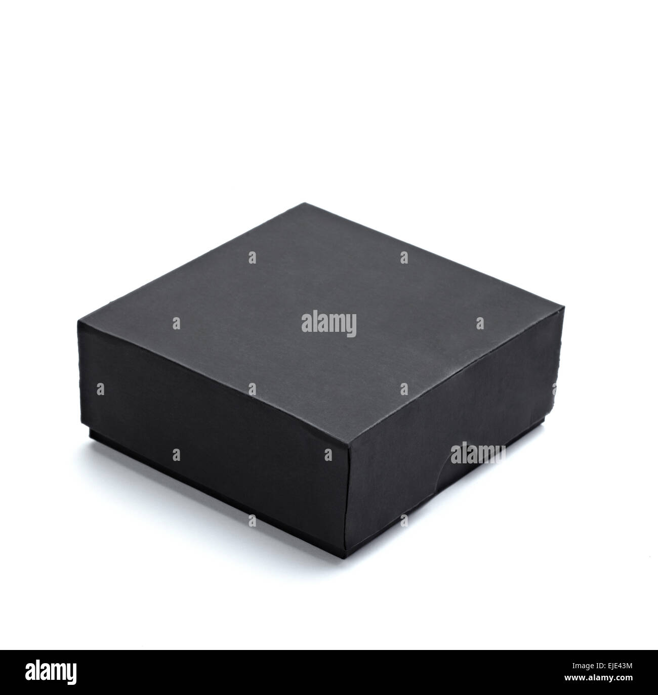 close up of a black box on white background Stock Photo - Alamy
