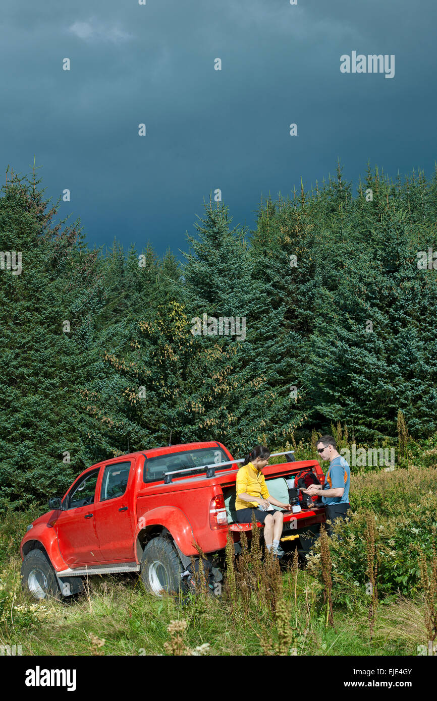 Picnic Pick Up Truck