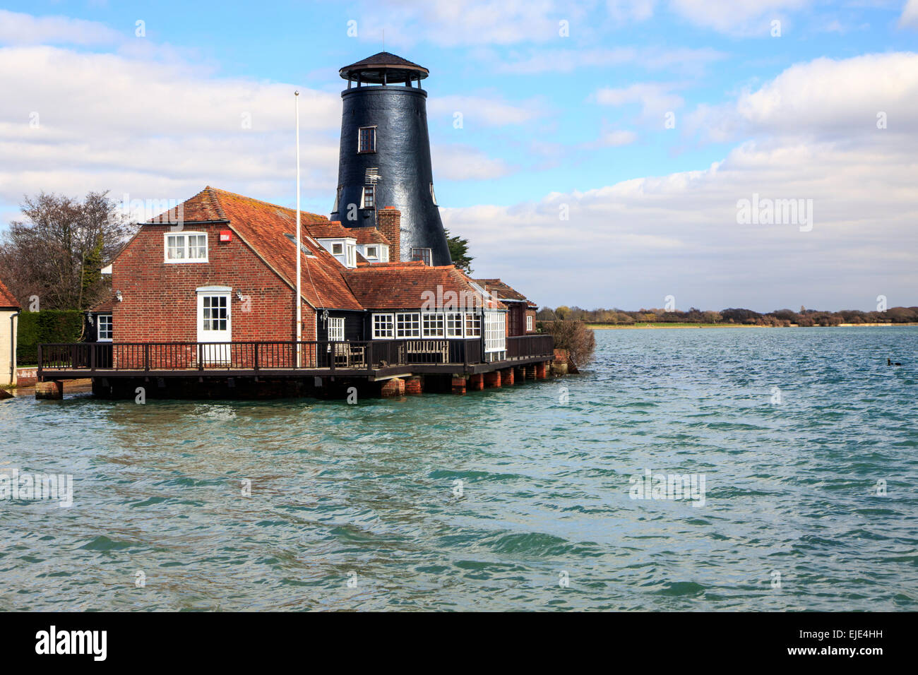 Langstone Mill and Harbour Stock Photo - Alamy