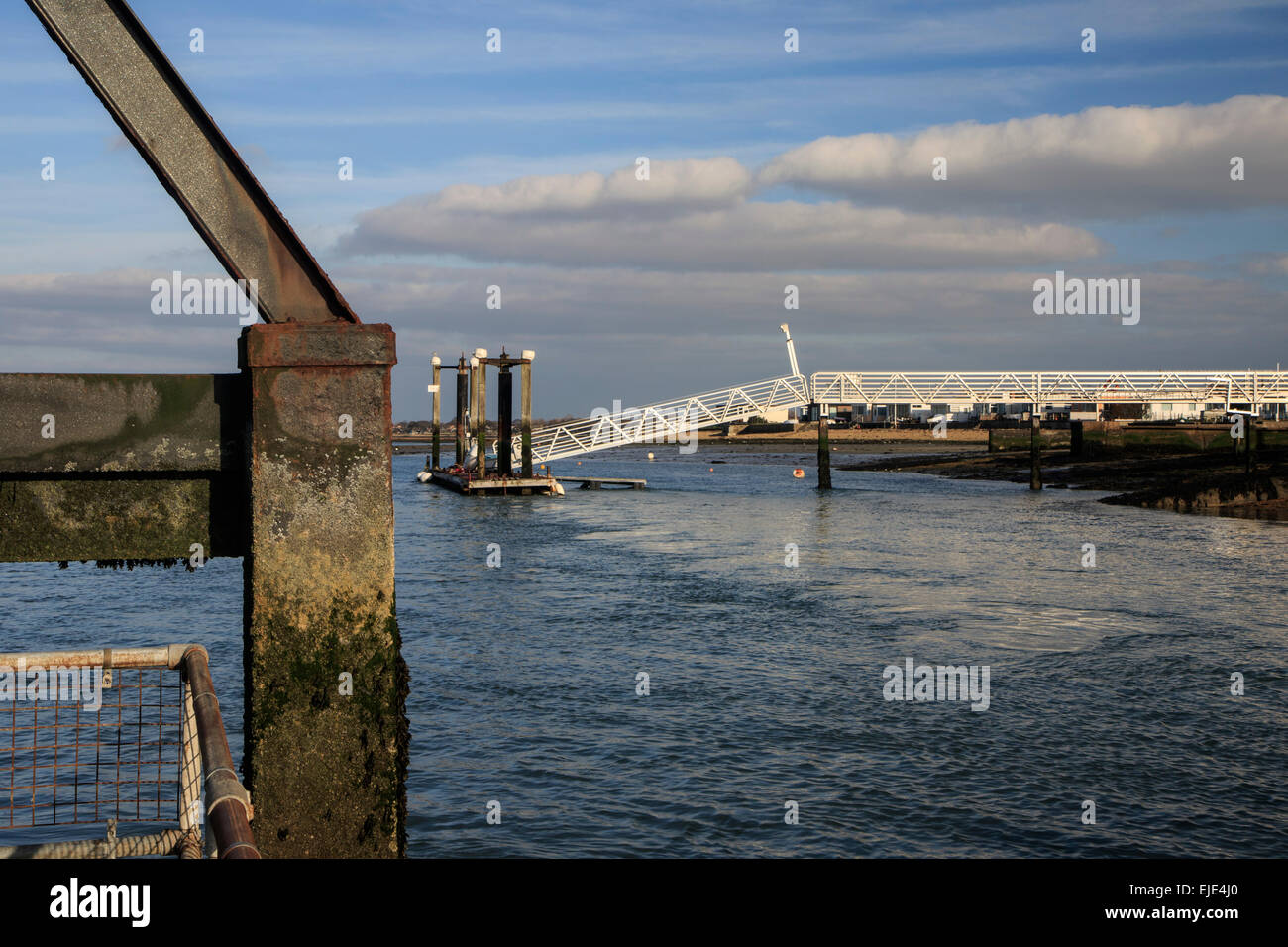 The Hayling Ferry Langstone Ferry Portsmouth Hampshire Stock Photo - Alamy