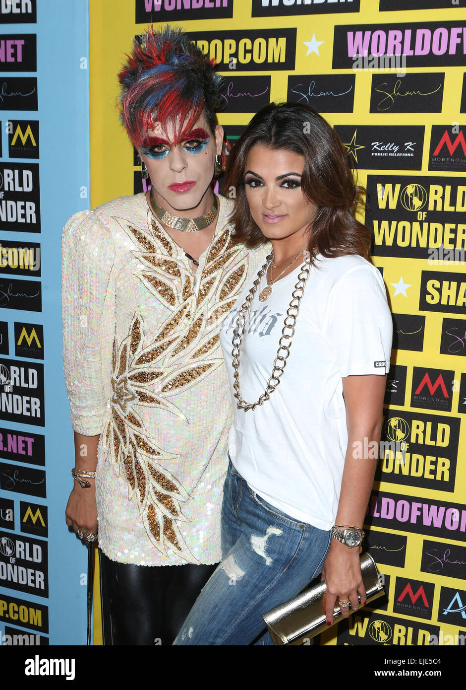 Digital pop artist Sham Ibrahim's exhibition opening at World of Wonder ...