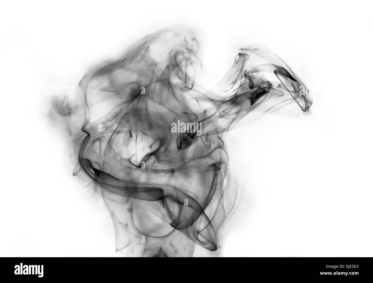 abstract smoke on black Stock Photo - Alamy