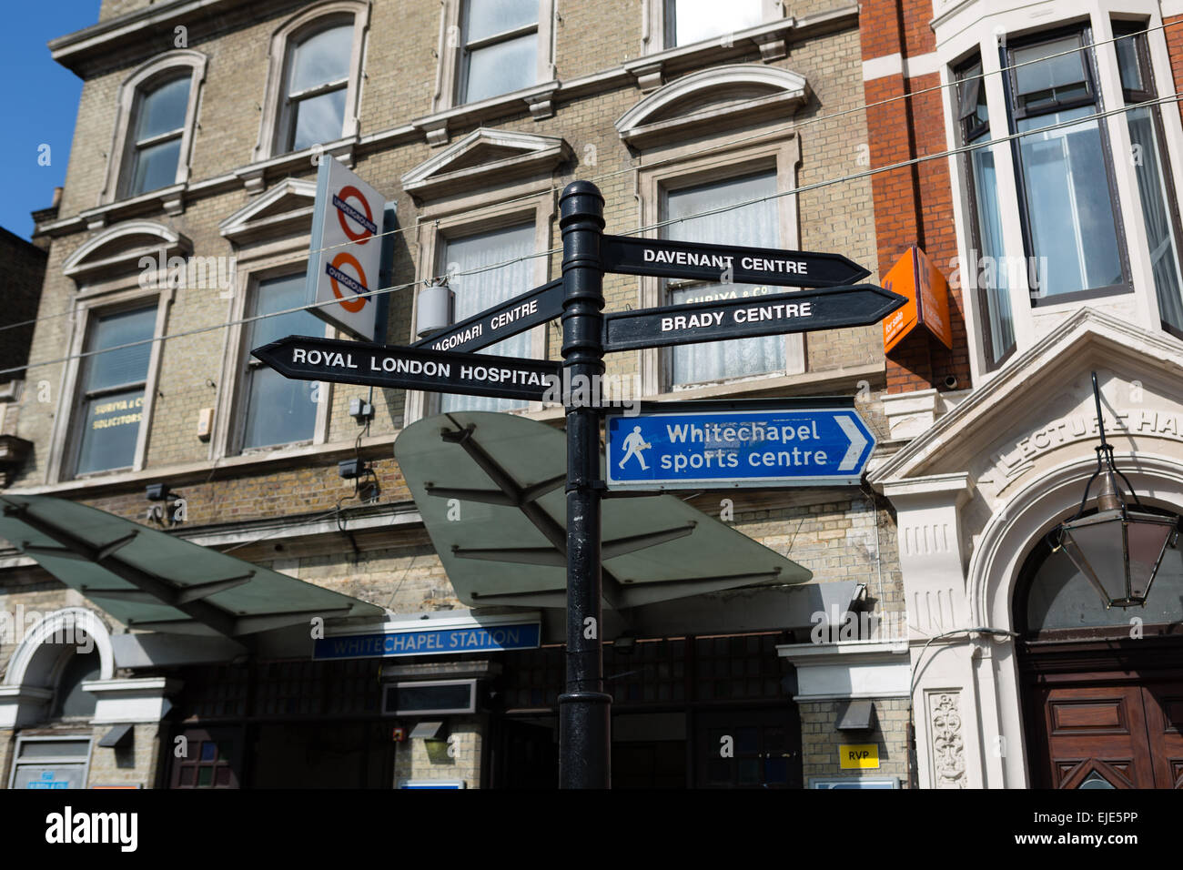 Whitechapel station hi-res stock photography and images - Alamy