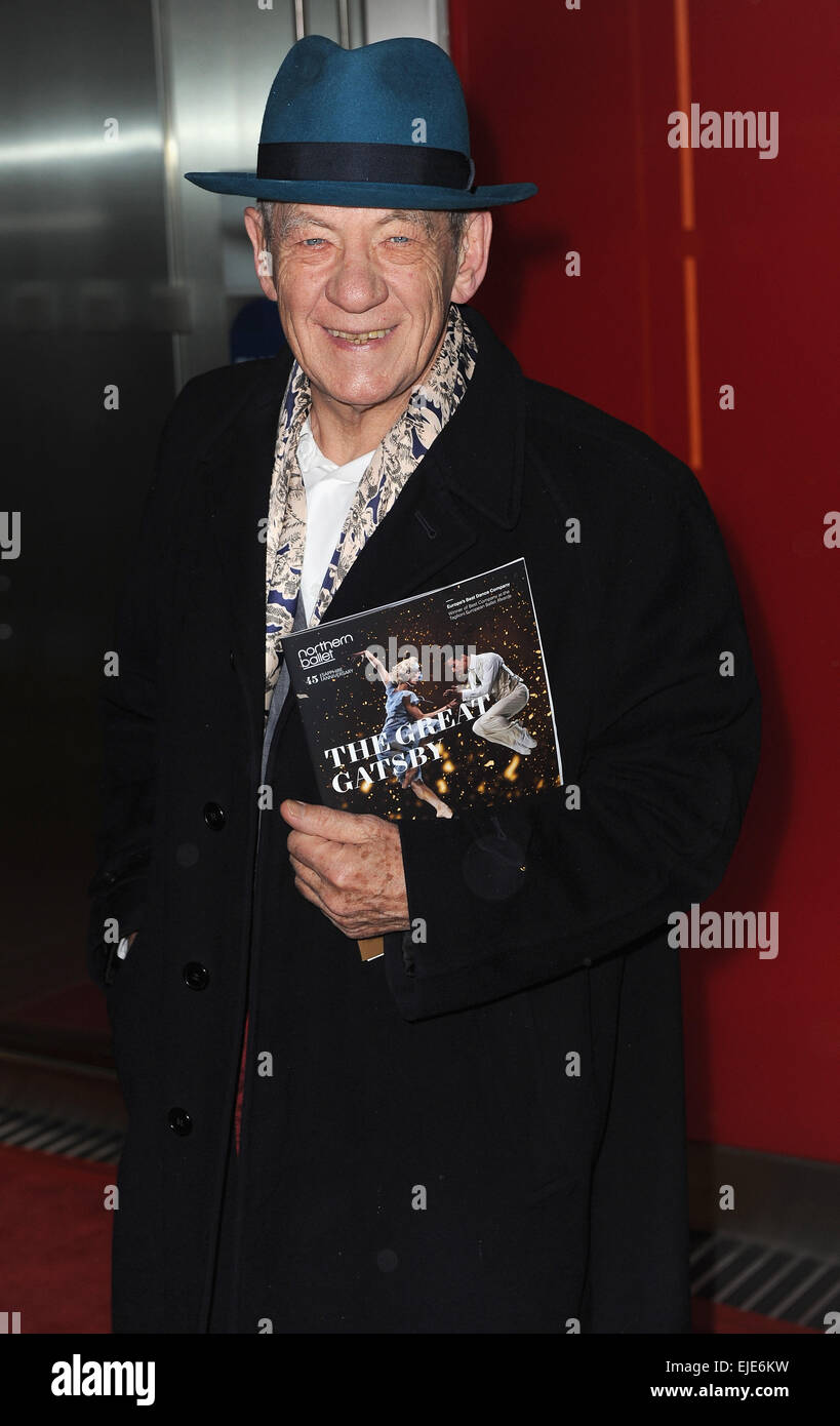 London, UK, UK. 24th Mar, 2015. Sir Ian McKellen attends the VIP night ...