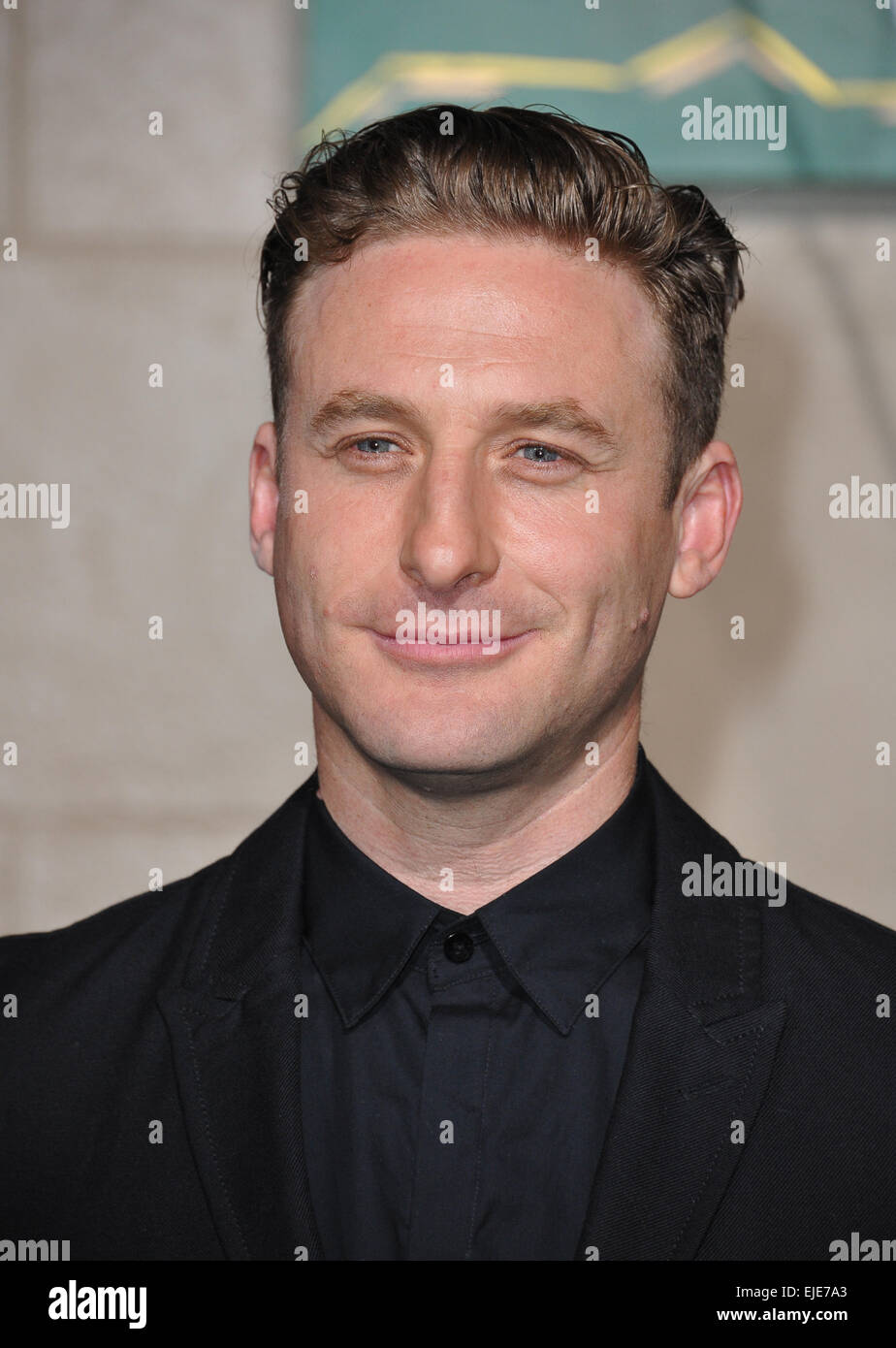 LOS ANGELES, CA - DECEMBER 9, 2014: Dean O'Gorman at the Los Angeles ...