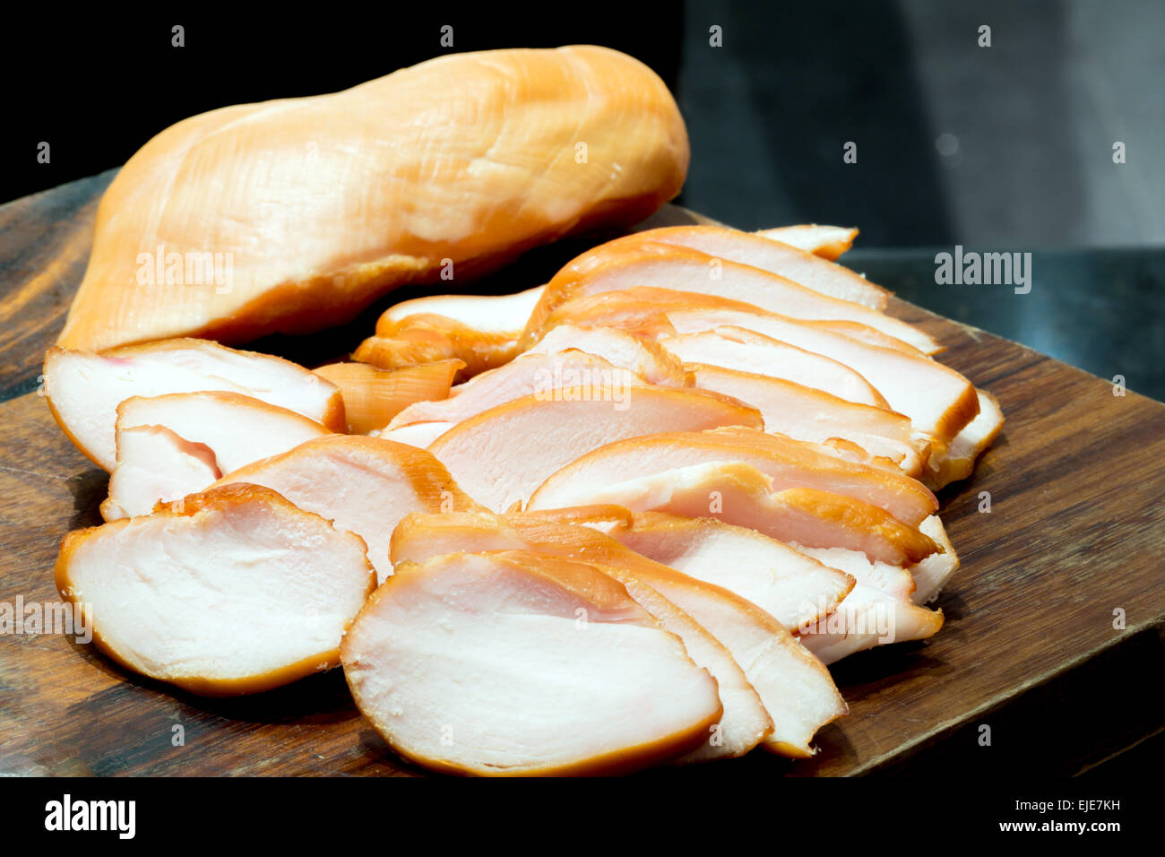Folded sliced meat hi-res stock photography and images - Alamy