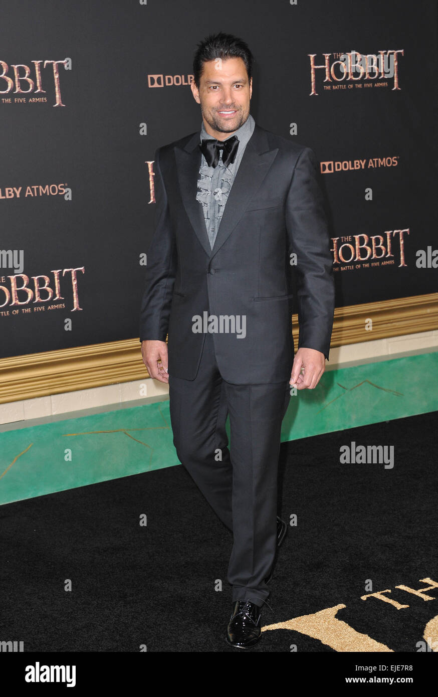 LOS ANGELES, CA - DECEMBER 9, 2014: Manu Bennett at the Los Angeles ...