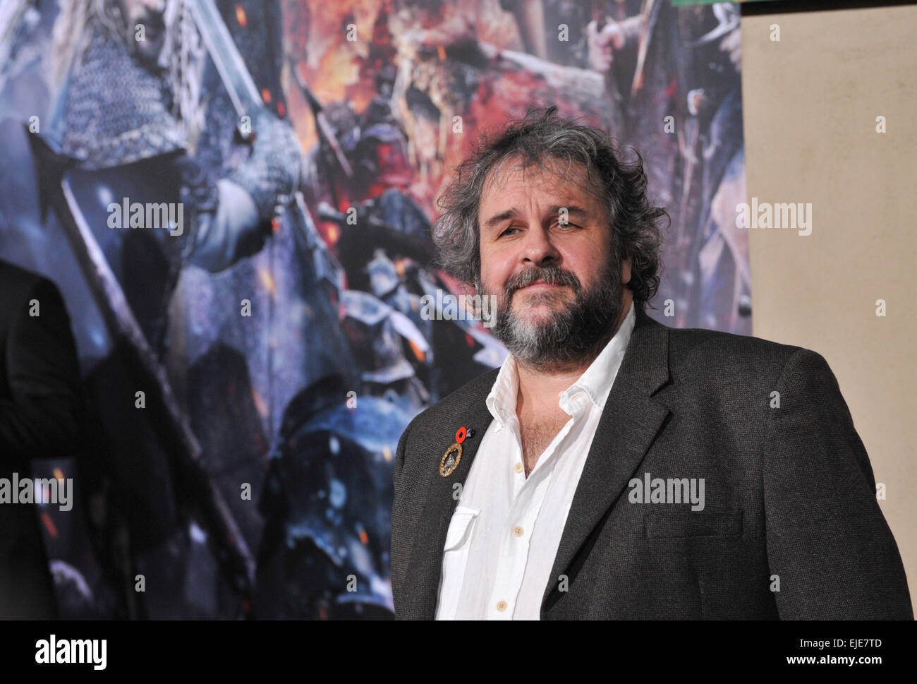 LOS ANGELES, CA - DECEMBER 9, 2014: Director Peter Jackson at the Los ...