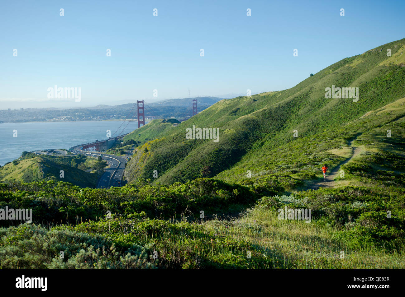 Running in California Stock Photo - Alamy
