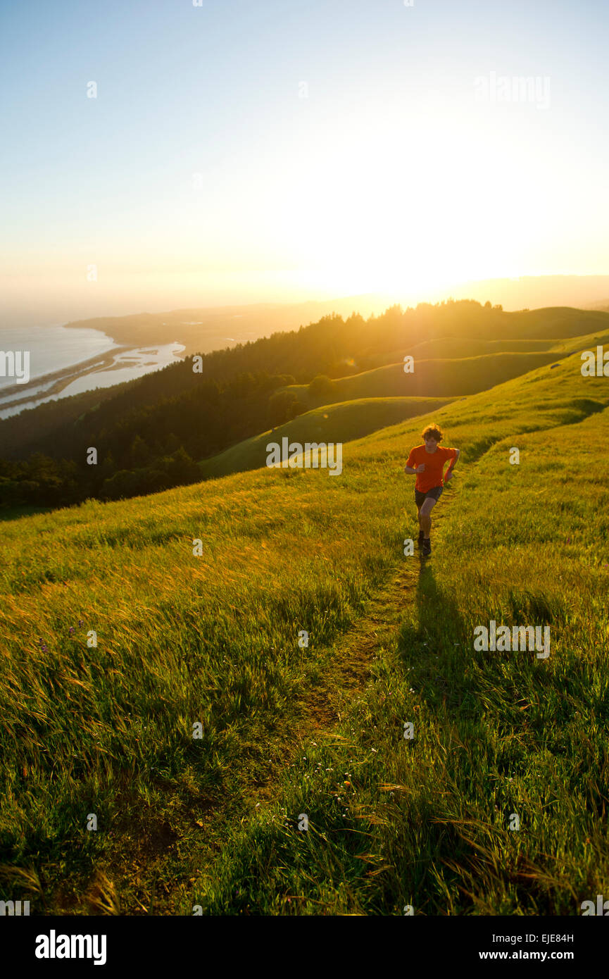 Running in California Stock Photo - Alamy