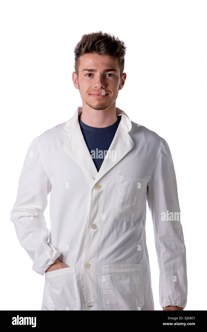 Male nurse white lab coat hi-res stock photography and images - Alamy