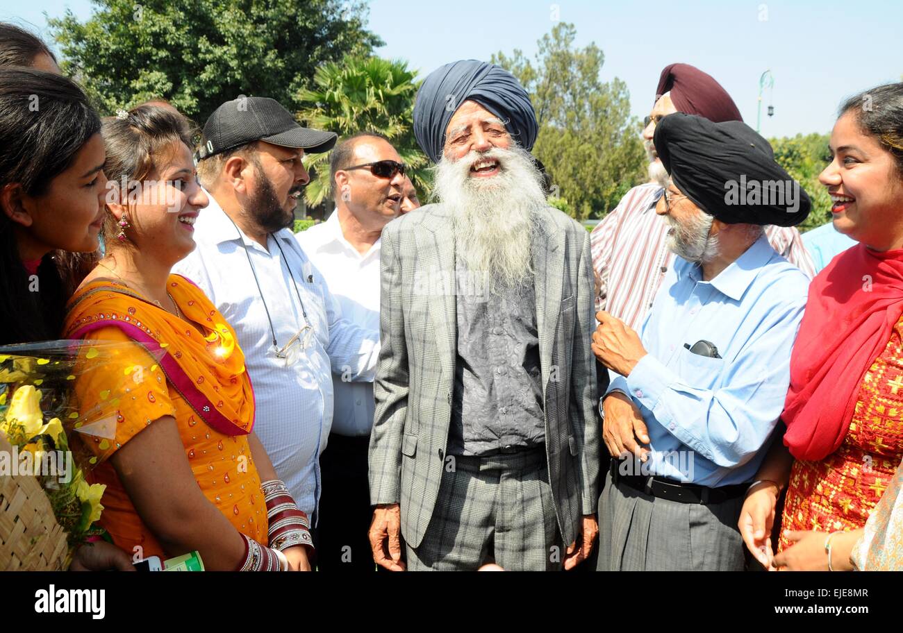 Patiala, India. 25th Mar, 2015. INDIA, Patiala, world's oldest marathon ...