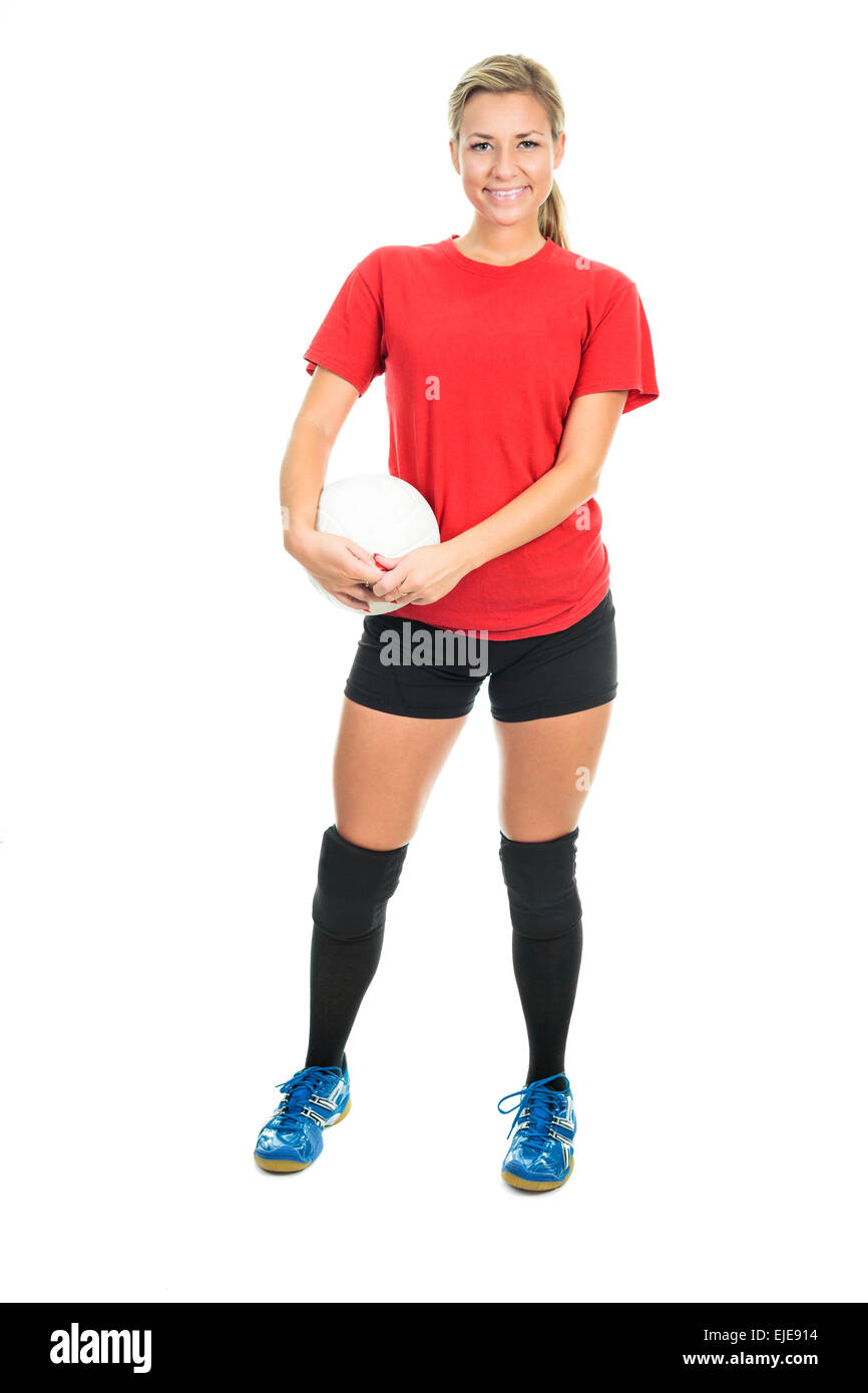 Young female sportswoman in Cut Out Stock Images & Pictures - Alamy
