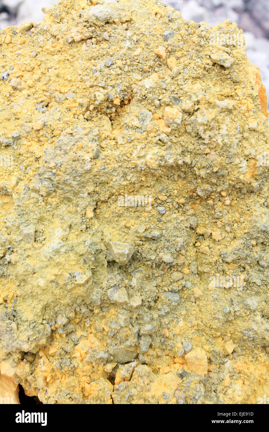 Sulfur Texture from Geology Volcanic Crater using as background Stock ...